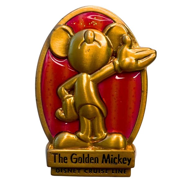 Disney | Jewelry | Disney Trading Pin Disney Cruise Line The Golden ...